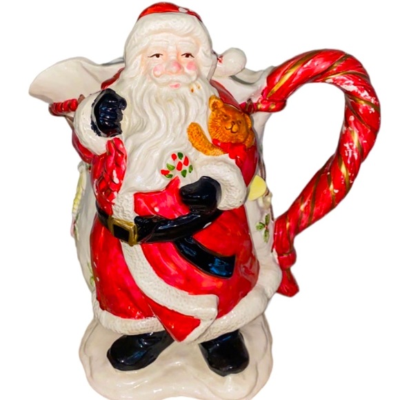 Fitz and Floyd | Holiday | Vintage Fitz And Floyd Santa Clause Pitcher ...